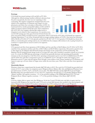 CVS Health INITIATING COVERAGE REPORT | PDF