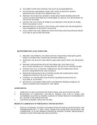 ELECTRICAL ENGR.WITH 20YRS.EXP.up-dated CV | DOC