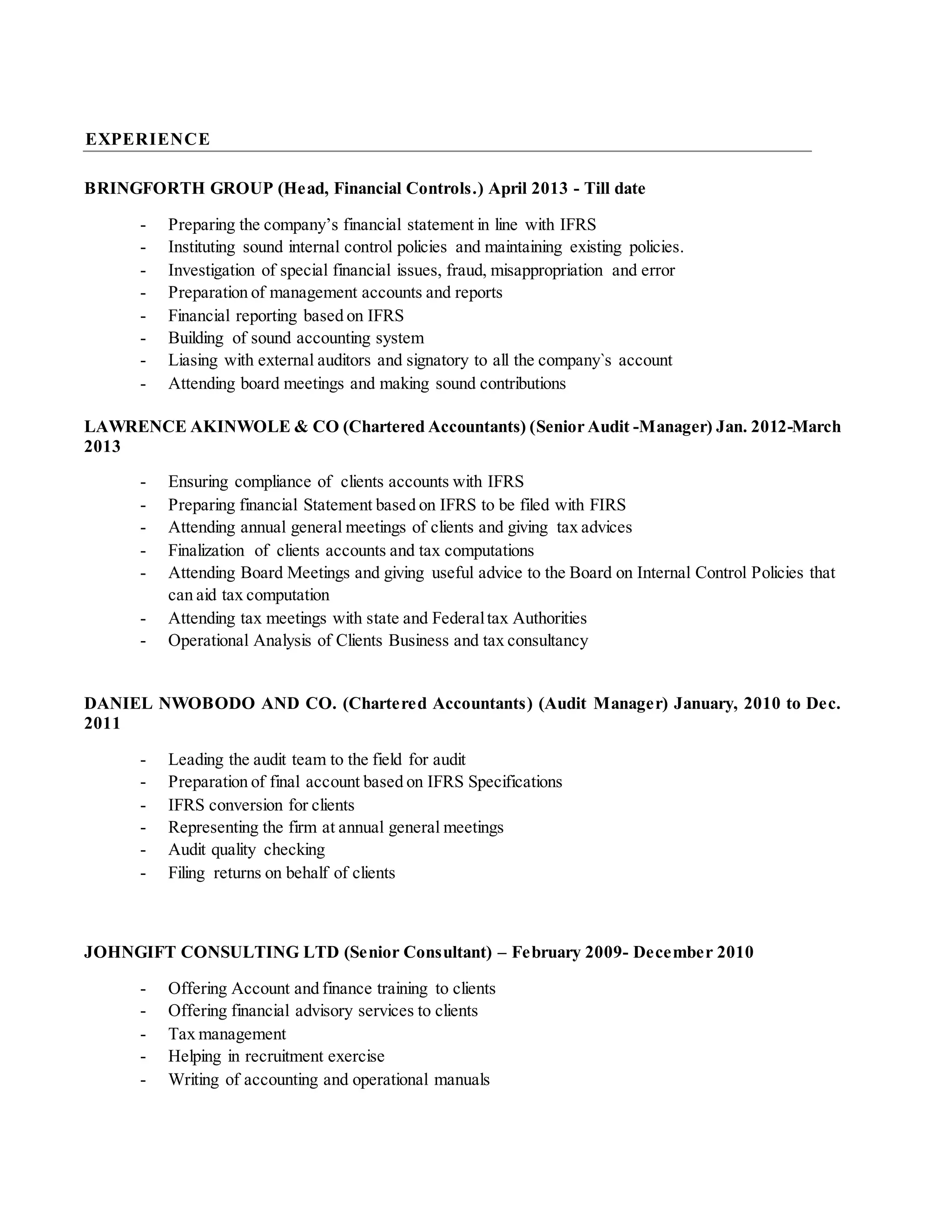 LAWRENCE MOSES CV | DOCX