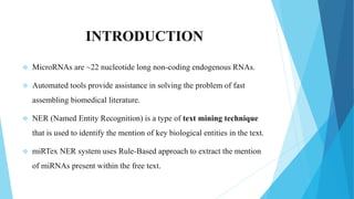 MicroRNA extraction | PPTX