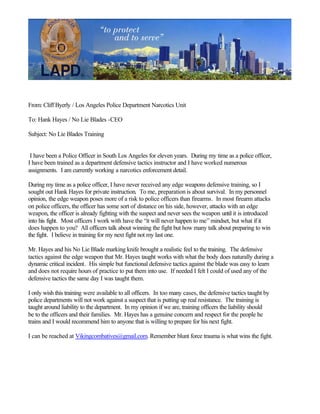LAPD Cliff | PDF