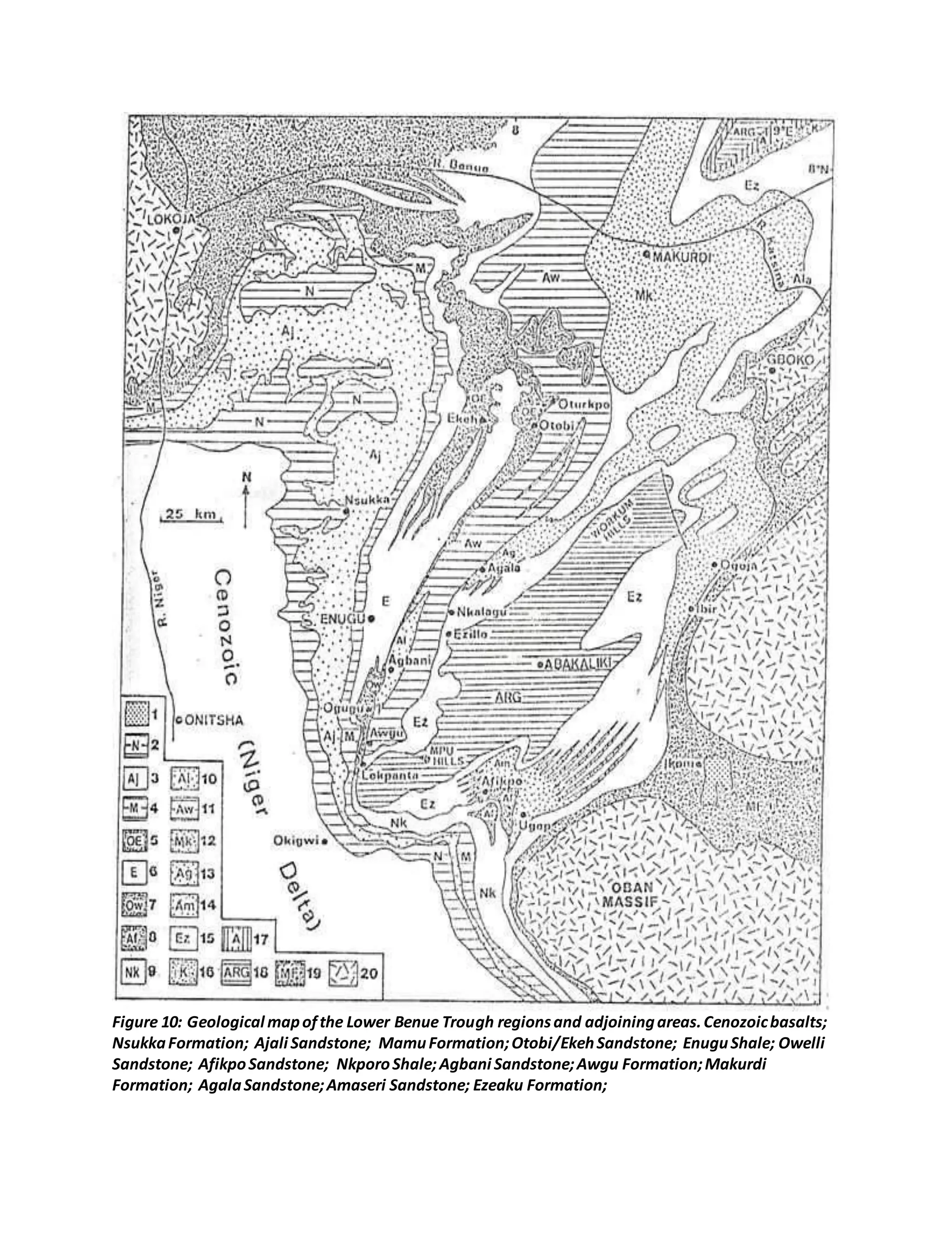 SEDIMENTARY BASINS IN NIGERIA | DOCX