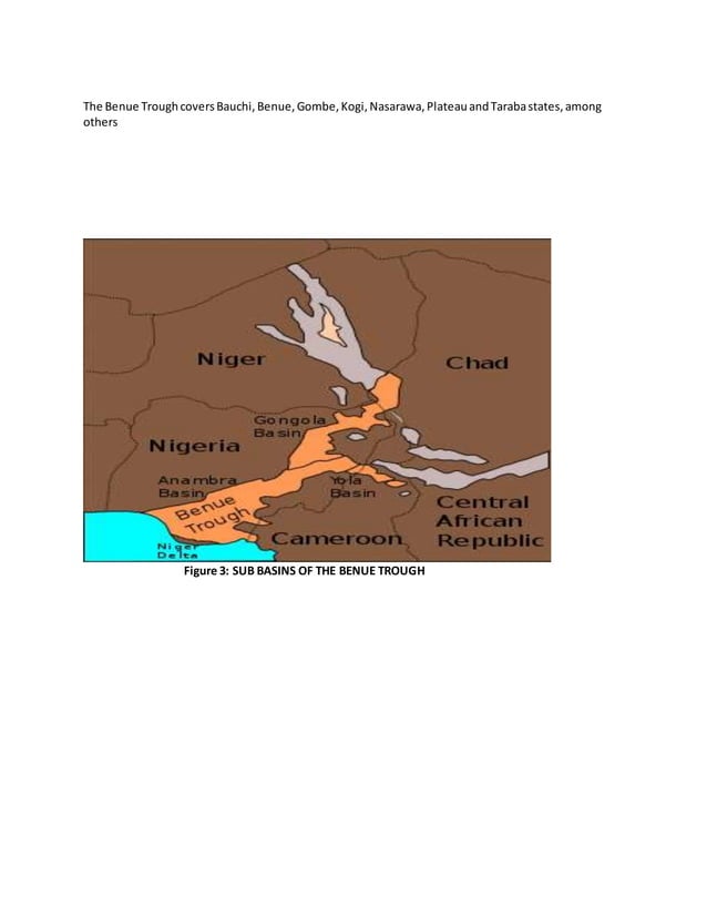 SEDIMENTARY BASINS IN NIGERIA | DOCX | Africa Travel | Travel Locations