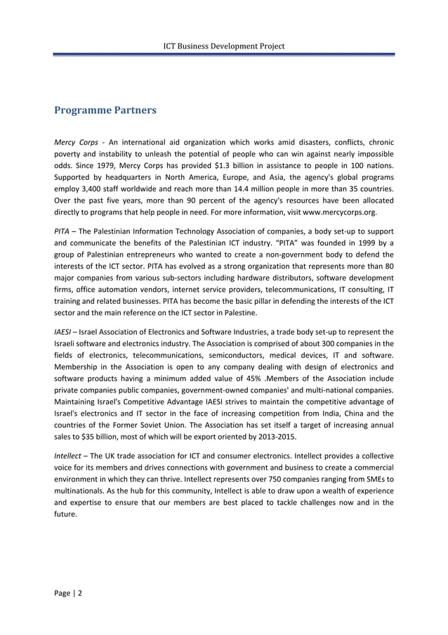 Market Mapping report | PDF