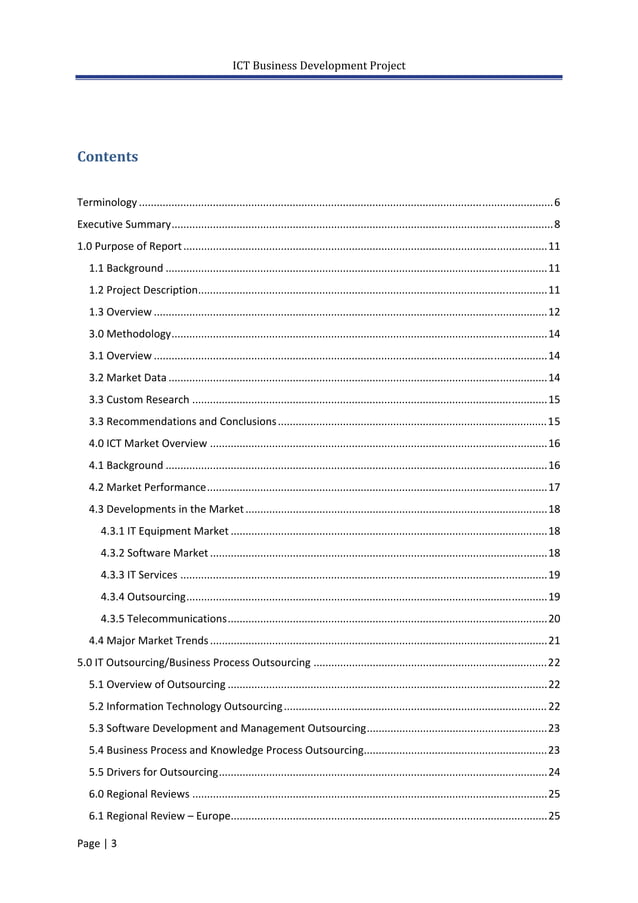 Market Mapping report | PDF