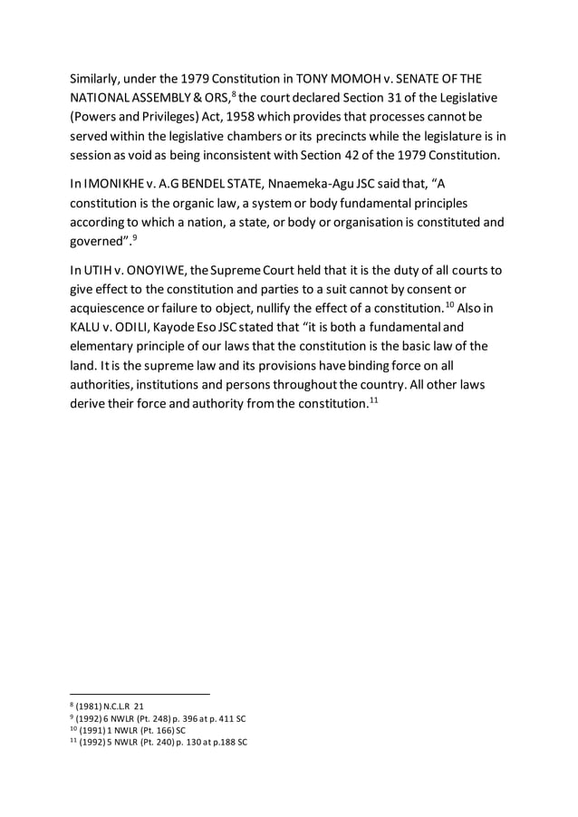 THE CONCEPT OF CONSTITUTIONAL SOVEREIGNTY | DOCX | Personal Taxes ...