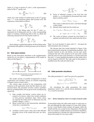 Simulation and detection of transients on a 150kV HV Cable-paper | PDF ...