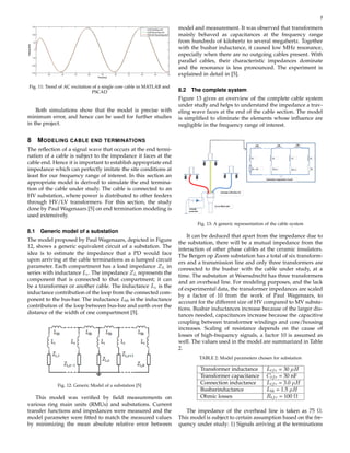 Simulation and detection of transients on a 150kV HV Cable-paper | PDF | Physics | Science