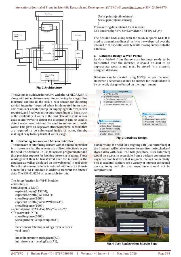 IoT Based Autonomous Irrigation System | PDF