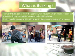 Music Therapy - Busking at Hospitals | PPT