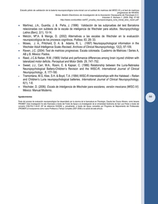 67 prueba neuropsicologica_luria_inicial_wisc_raven | PDF