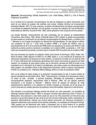 67 prueba neuropsicologica_luria_inicial_wisc_raven | PDF