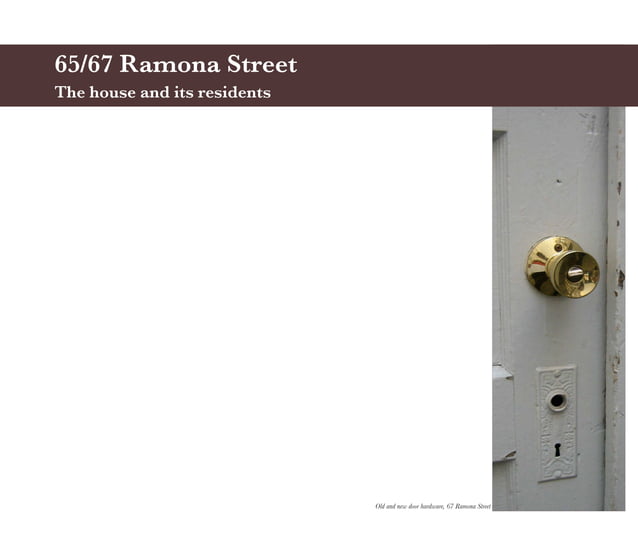 65-67 Ramona Street | PPT