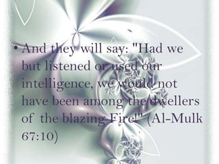 67 surah al mulk (dominion) | PPTX
