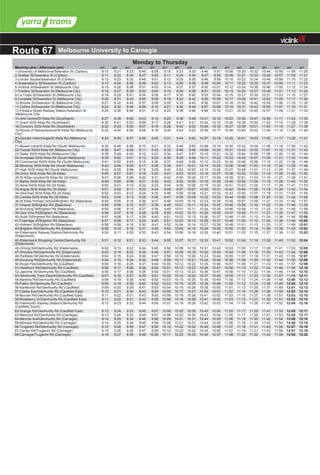 67 tram timetable | PDF
