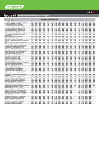67 tram timetable | PDF