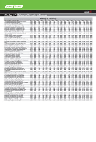 67 tram timetable | PDF