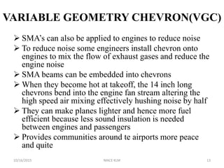 SHAPE MEMORY ALLOY | PPTX