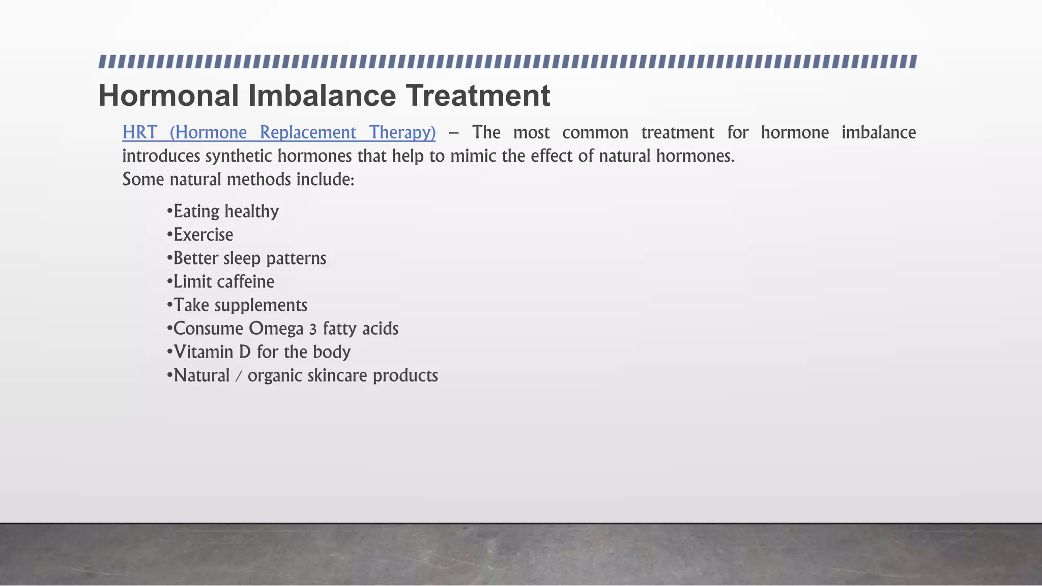 Hormonal Imbalance Signs and Treatment in Men & Women | PPTX