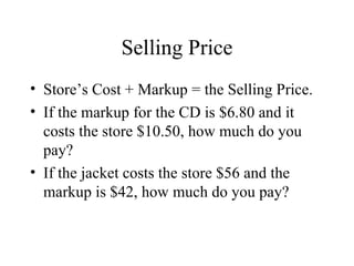 6.8 & 6.9 Percent Change Markup | PPT