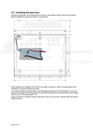 Hướng dẫn lắp đặt và lập trình tủ ex-3001 install - commissioning | PDF