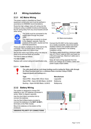Hướng dẫn lắp đặt và lập trình tủ ex-3001 install - commissioning | PDF
