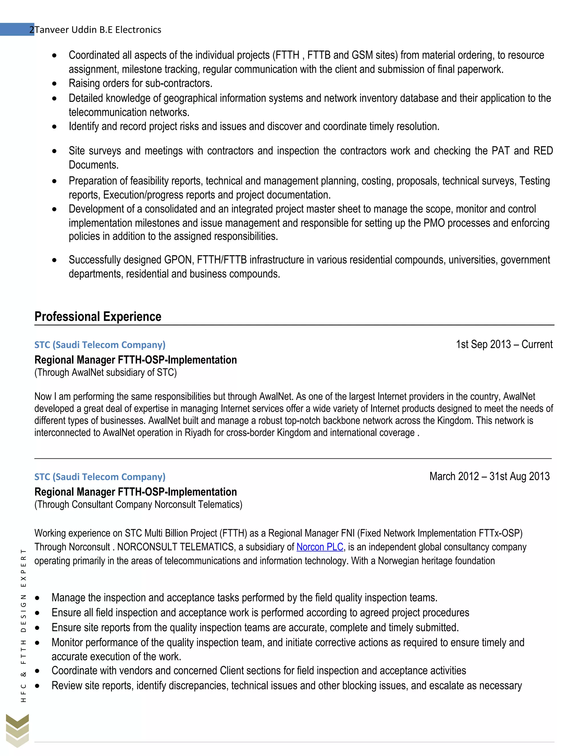 Tanveer HFC CV 1.1 | PDF