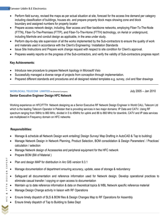 Tanveer HFC CV 1.1 | PDF
