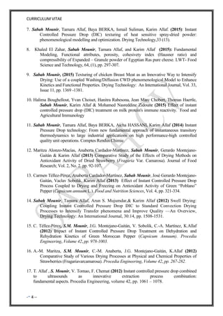 CV-Sabah 2016 | PDF | Food Industry | Industries