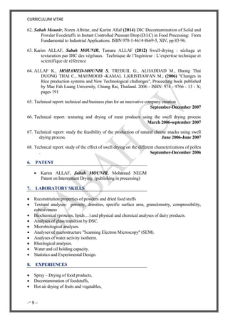 CV-Sabah 2016 | PDF | Food Industry | Industries