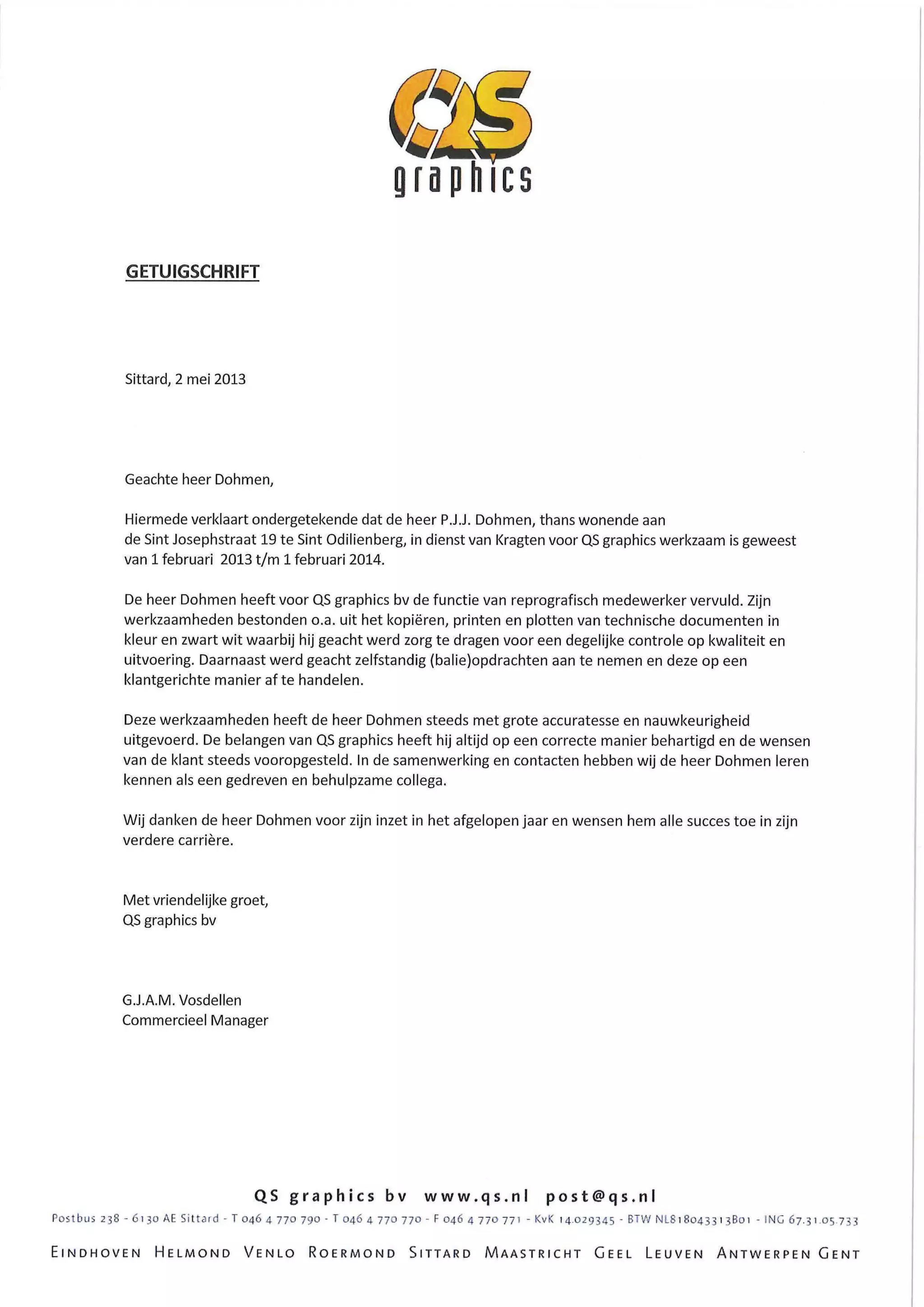 getuigschrift | PDF