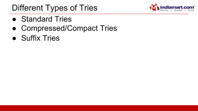 TRIES_data_structure | PPTX | Computing | Technology & Computing