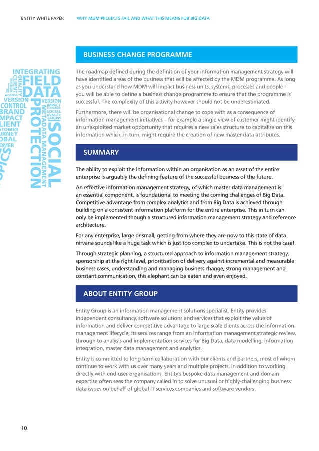 Why Master Data Management Projects Fail and what this means for Big Data | PDF | Data Storage ...