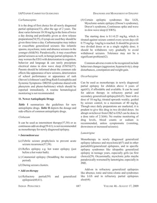 Guidelines for Diagnosis and Management of Childhood Epilepsy | PDF