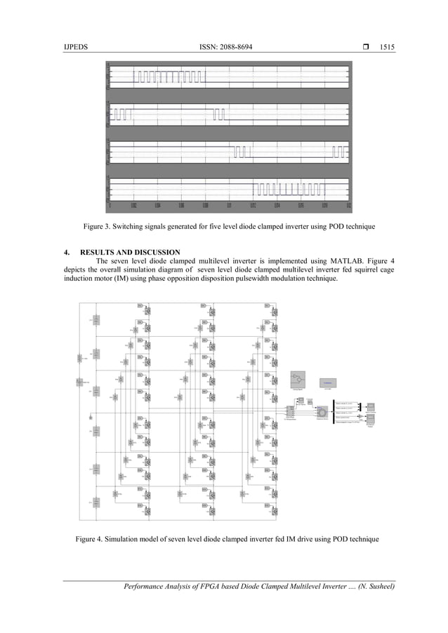 Performance Analysis Of Fpga Based Diode Clamped Multilevel Inverter