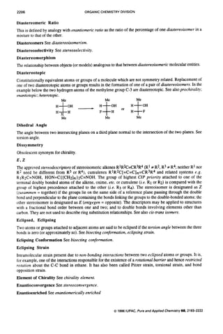 Basic Stereochemistry | PDF