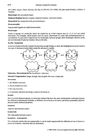 Basic Stereochemistry | PDF