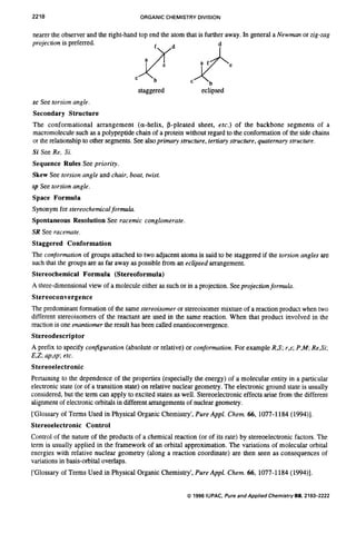 Basic Stereochemistry | PDF