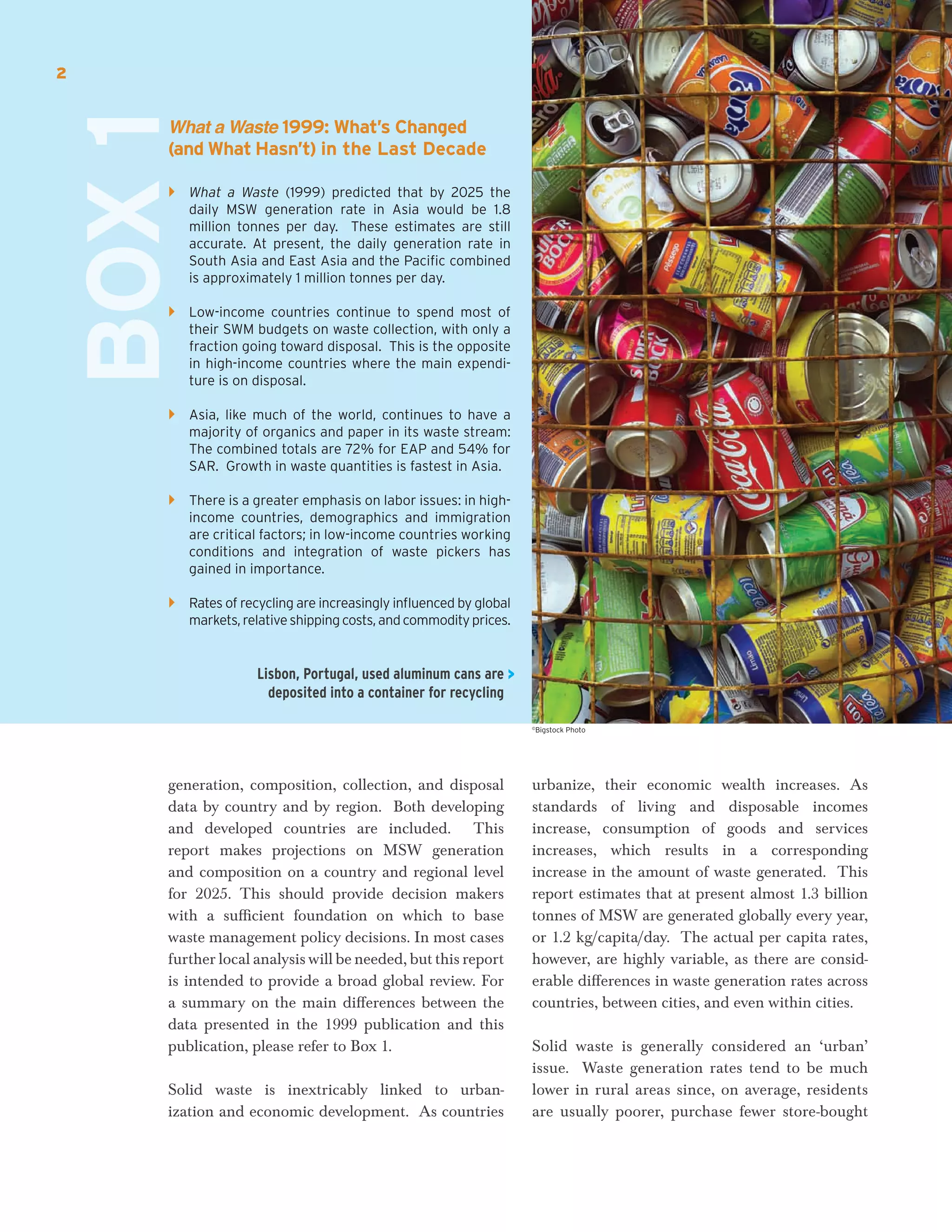 What a Waste - Global Review of Solid Waste Management | PDF