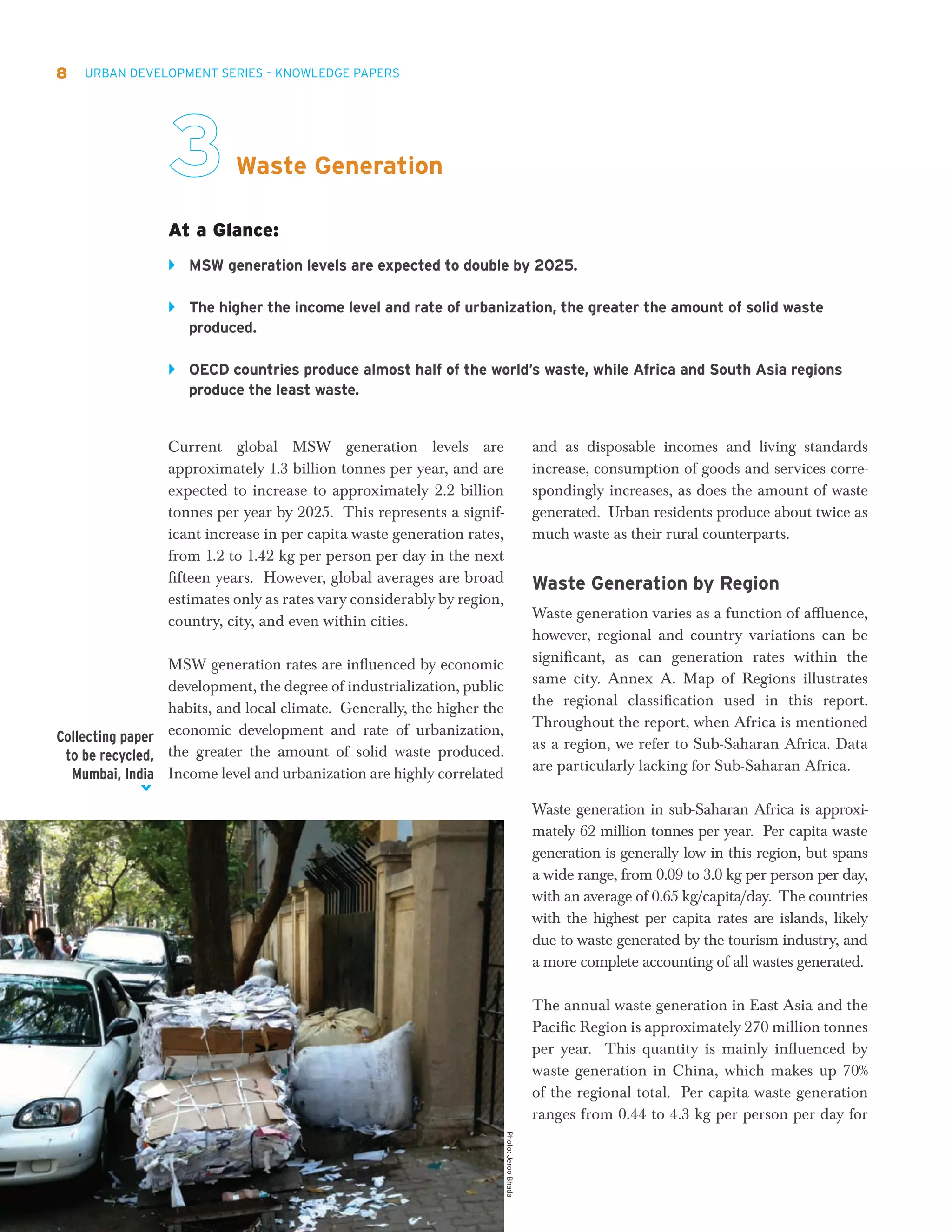 What a Waste - Global Review of Solid Waste Management | PDF