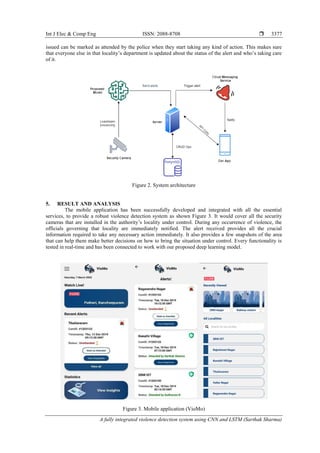 A fully integrated violence detection system using CNN and LSTM | PDF