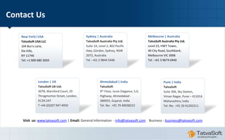 TatvaSoft Company Profile | PPTX
