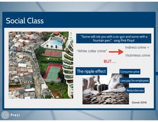 Social class and crime LO2 - presentation | PDF