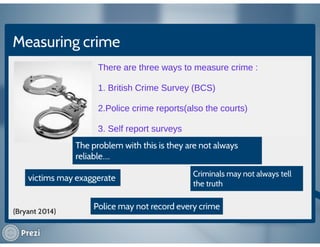 Social class and crime LO2 - presentation | PDF
