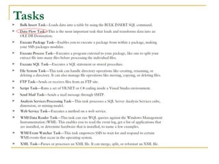 SSIS begineer | PPT