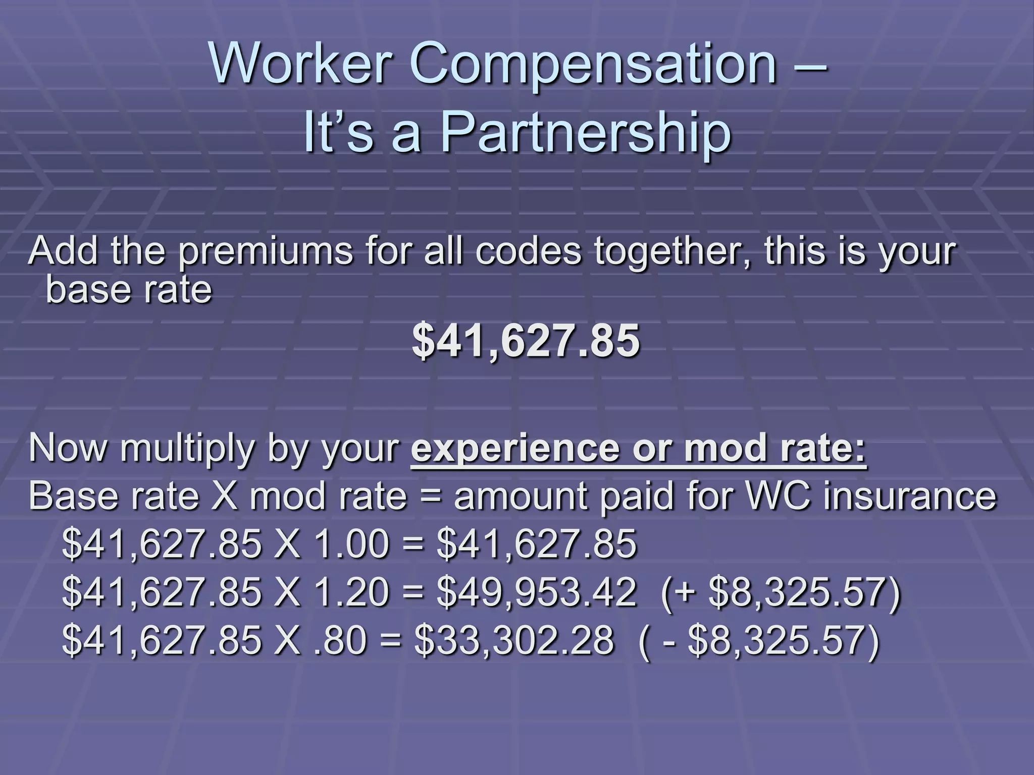 Worker Compensation | PPTX