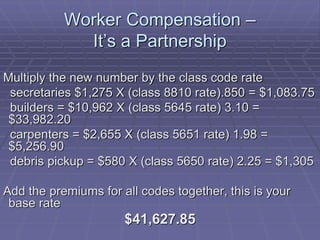 Worker Compensation | PPTX