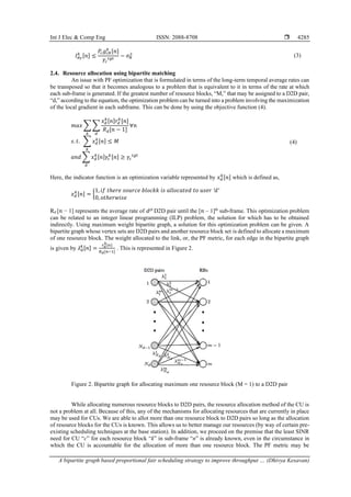 A bipartite graph based proportional fair scheduling strategy to improve throughput with ...