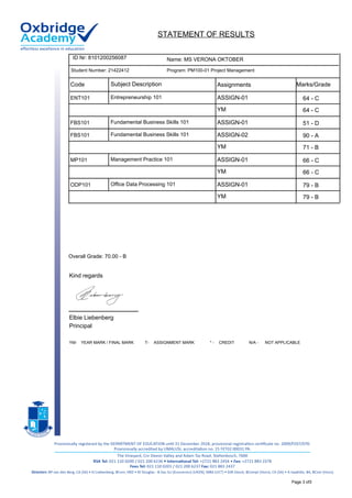 ResultStatement | PDF