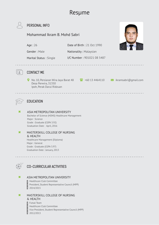 ikram resume 2016 | PDF